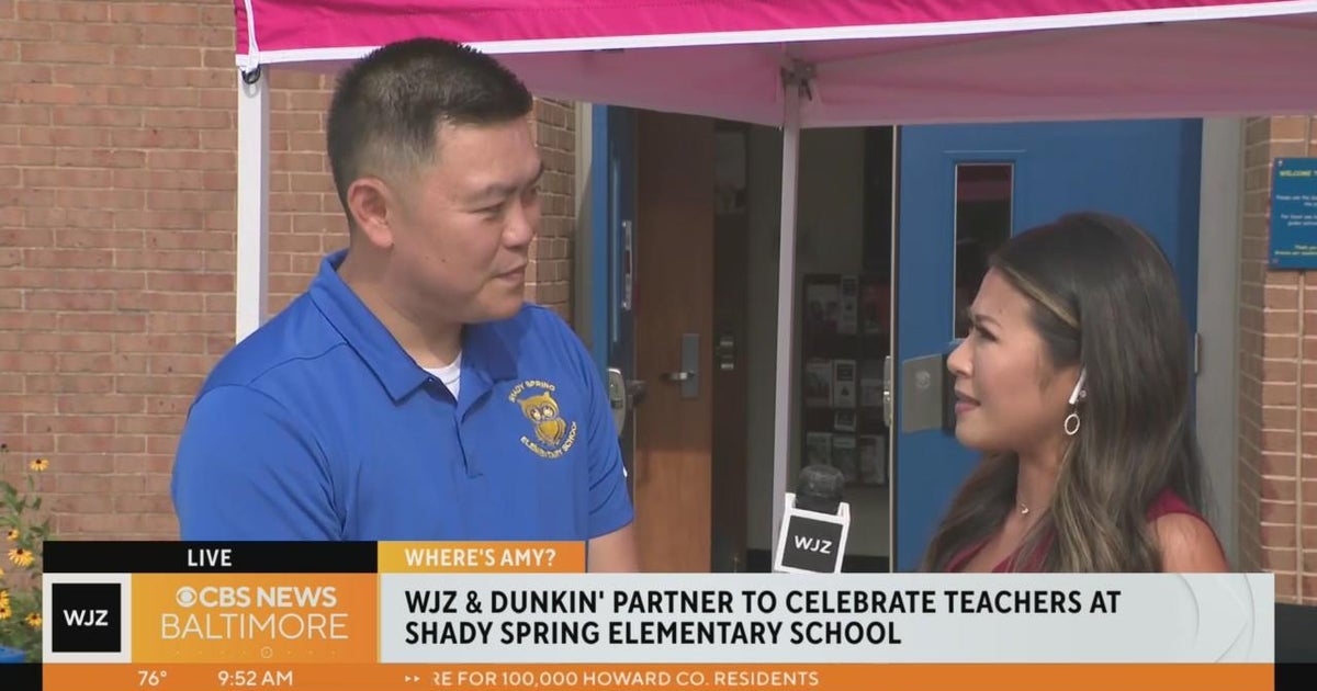 Where's Amy? Spreading love and appreciation with Dunkin' for Baltimore ...