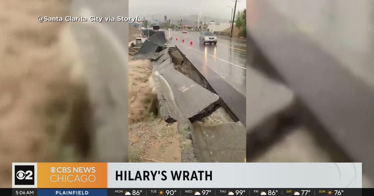 Tropical Storm Hillary hitting southern California; evacuations ...