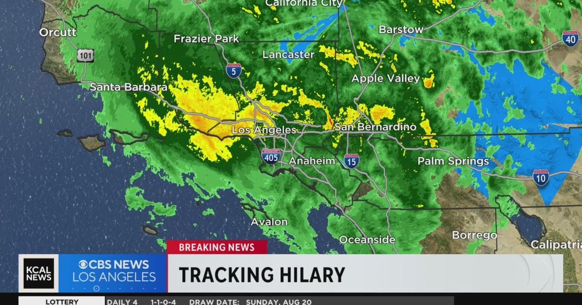Tracking Tropical Storm Hilary: KCAL meteorologists walk us through ...