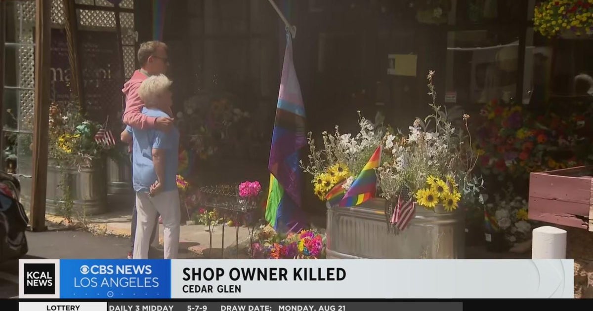 Cedar Glen community mourns shop owner who was shot over Pride flag ...