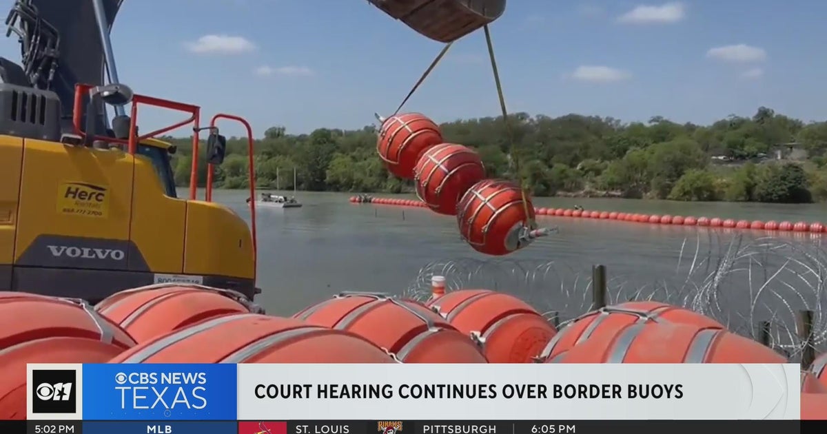 Texas defends border buoys at hearing over Justice Department lawsuit ...