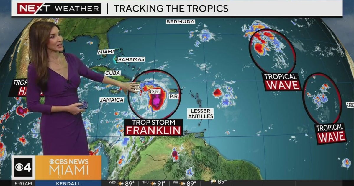 Tracking The Tropics 8/23/2023 5AM - CBS Miami