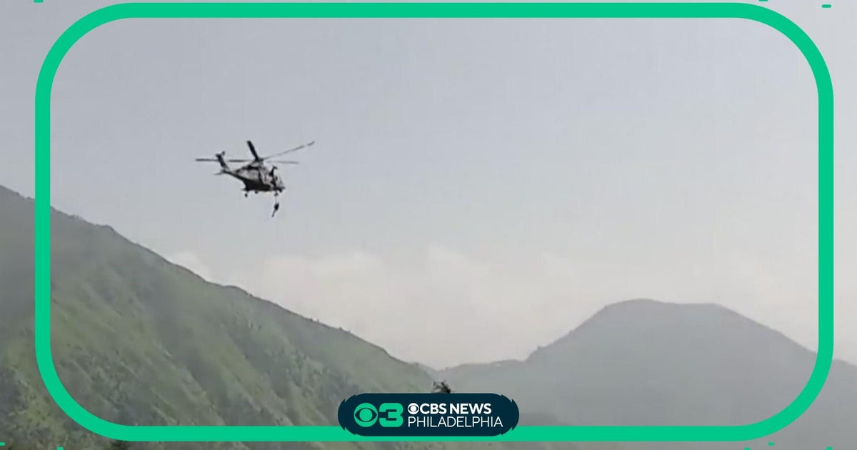New video shows cable car rescue in Pakistan - CBS Philadelphia