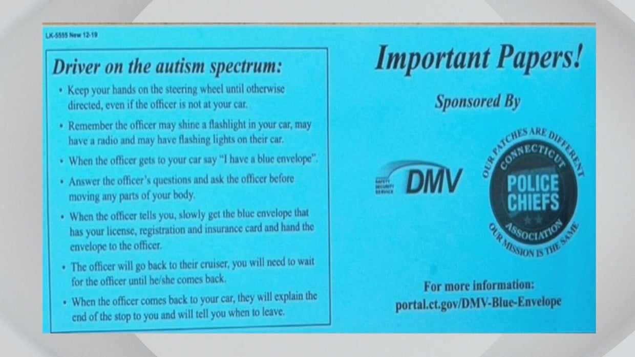 Blue Envelope Bill aims to help drivers with autism and police during ...
