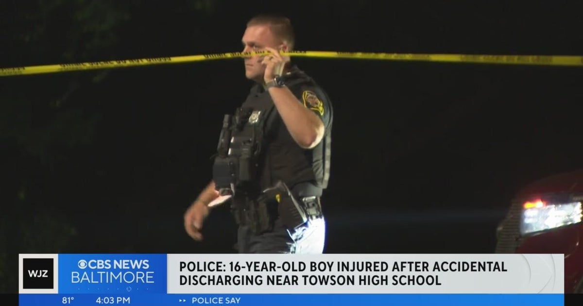 Teen injured after accidental shooting at Towson High School, police ...
