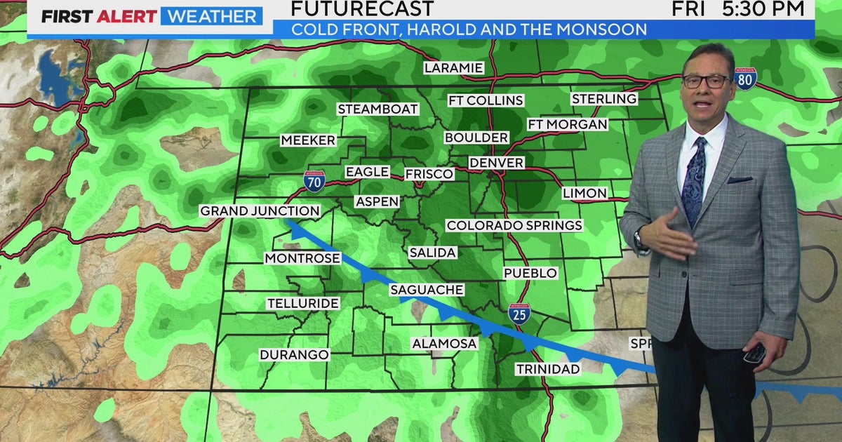 One more day in the 90s for Denver before big cool change - CBS Colorado