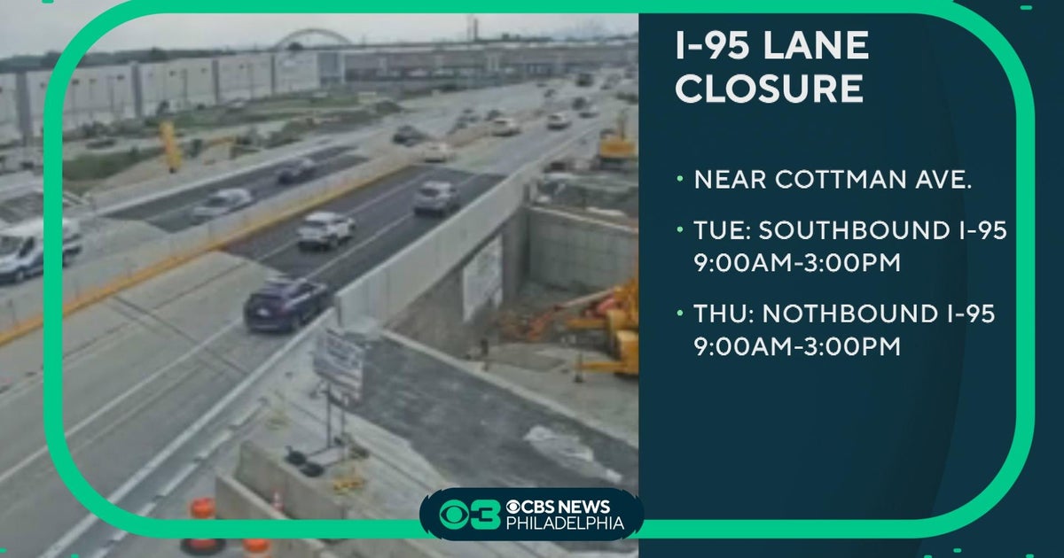 I-95 repairs: PennDOT plans to install beam for new permanent bridge ...