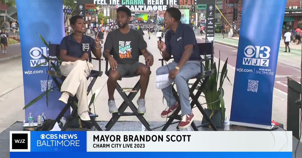 Charm City Live: Mayor Brandon Scott sits down with Stephon Dingle and ...