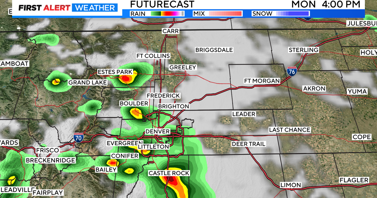 Denver fog and low clouds give way to late day storms - CBS Colorado
