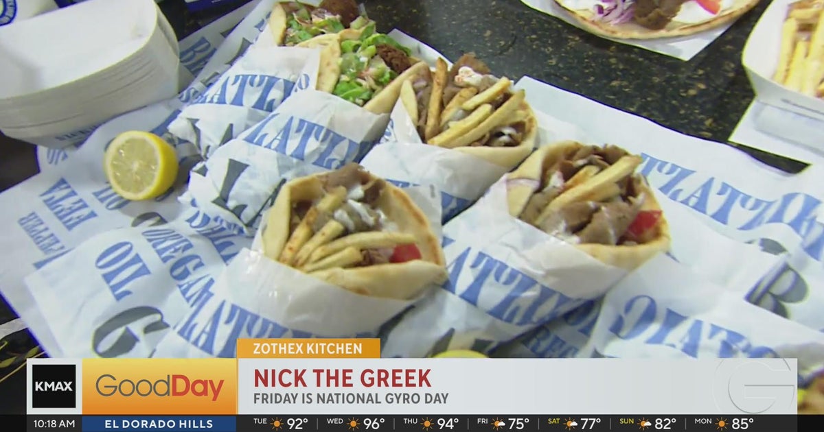 National Gyro Day with Nick the Greek! - Good Day Sacramento