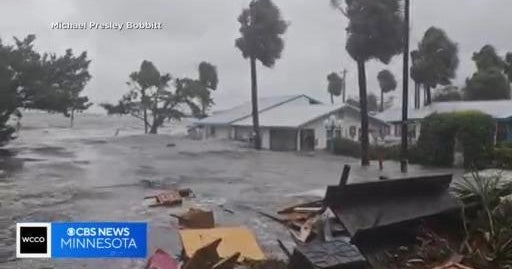 Hurricane Idalia weakens after making landfall Wednesday - CBS Minnesota