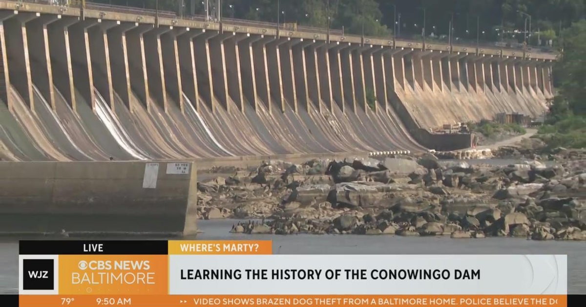 Where's Marty? Checking out the Conowingo Dam in Cecil County - CBS ...