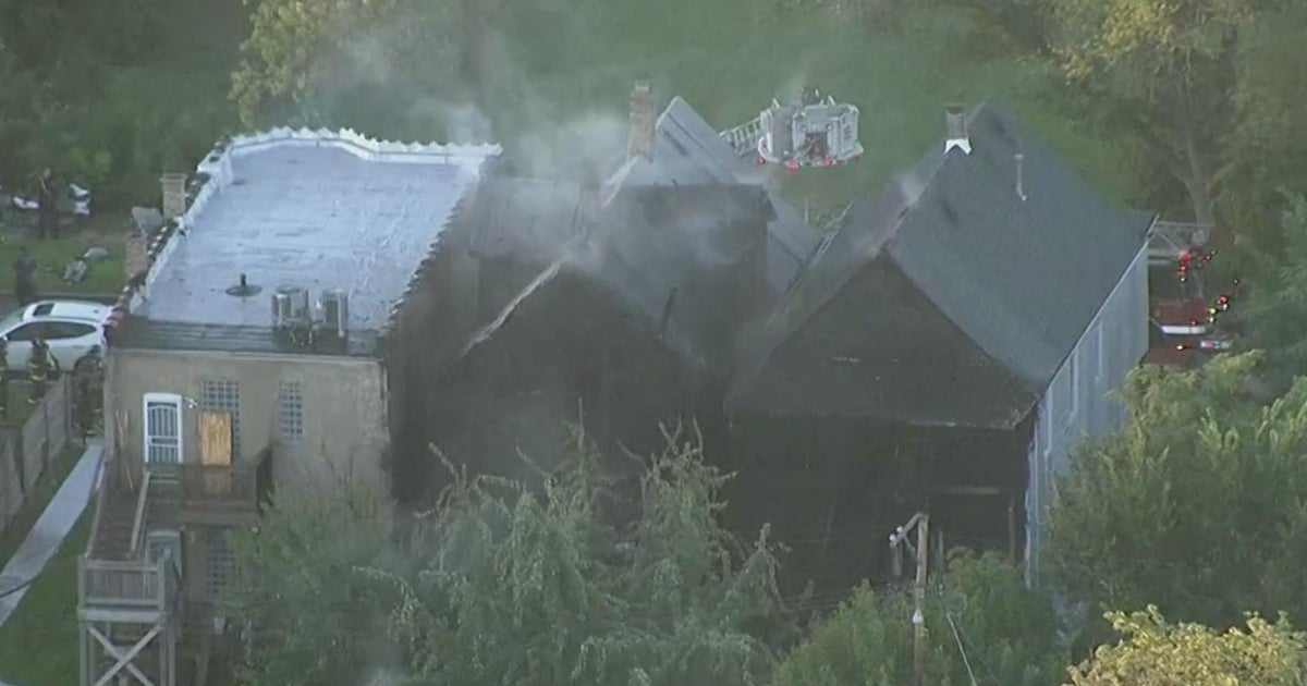 Early morning fire destroys much of Chatham home - CBS Chicago
