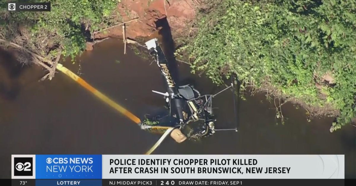 Police identify chopper pilot killed in South Brunswick crash - CBS New ...