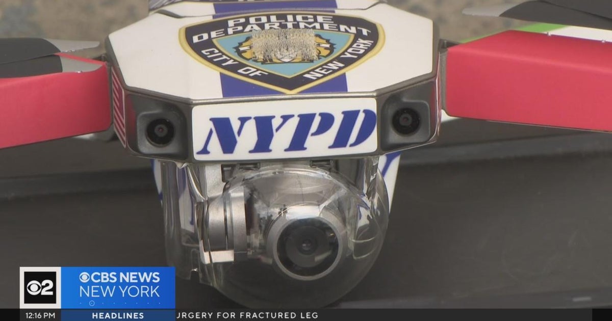 NYPD deploying drones for holiday weekend gatherings - CBS New York
