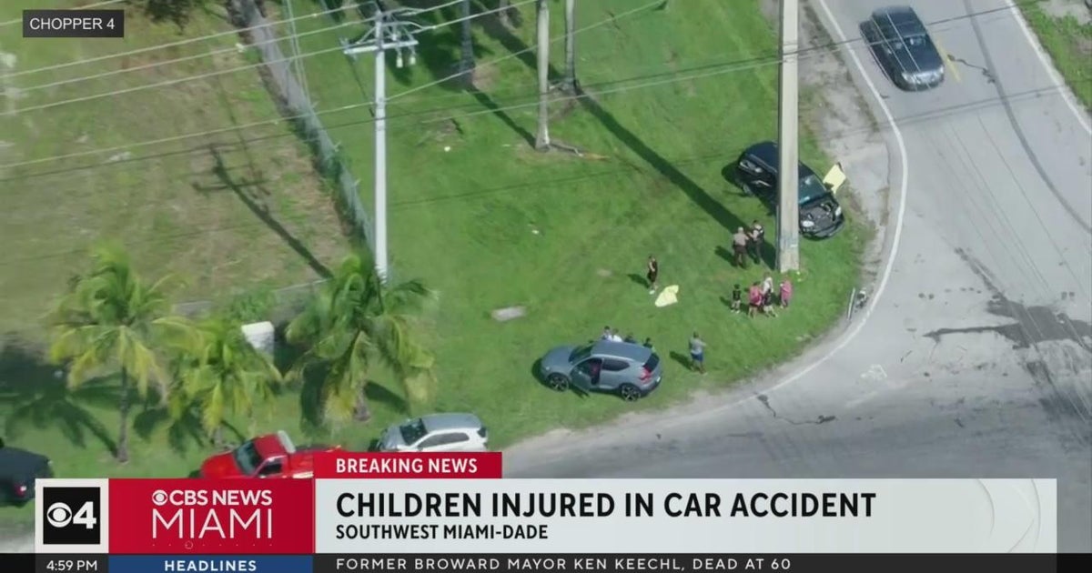 Child trapped inside car, two hospitalized after bad wreck in Miami ...