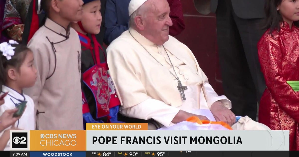 Pope Francis visits Mongolia - CBS Chicago