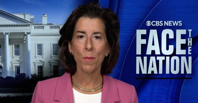 Secretary of Commerce Gina Raimondo on "Face the Nation" | full ...
