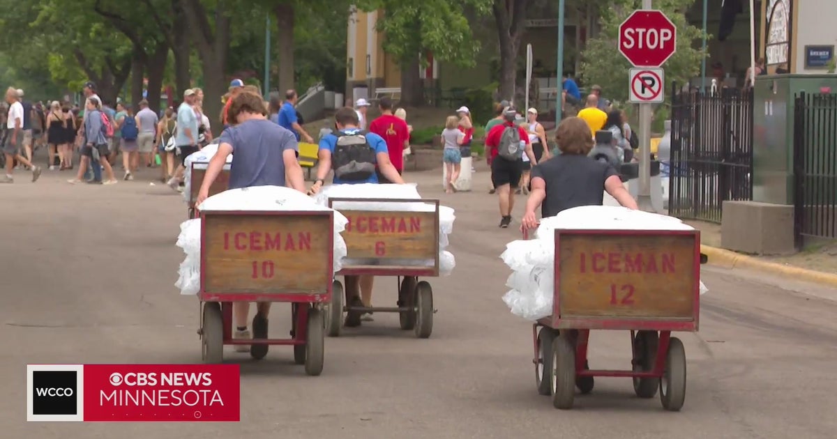 Ice companies work overtime at Minnesota State Fair amid extreme heat ...