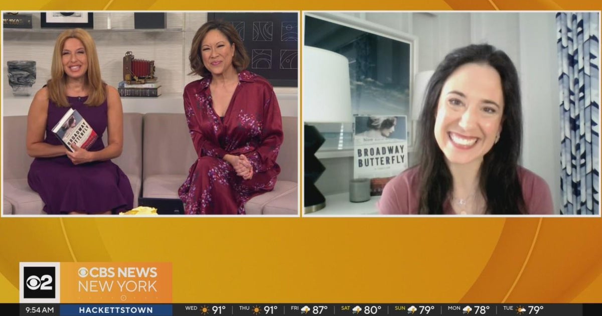 Meet the Author: "Broadway Butterfly" by Sara Divello - CBS New York