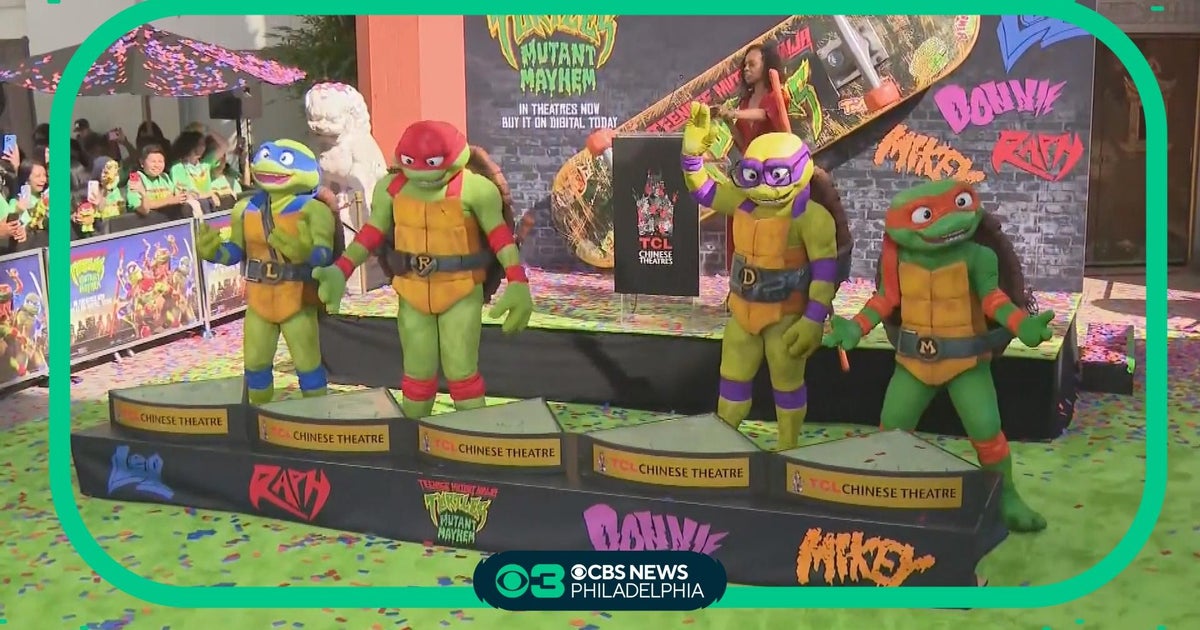 TMNT immortalized at TCL Chinese Theatre - CBS Philadelphia