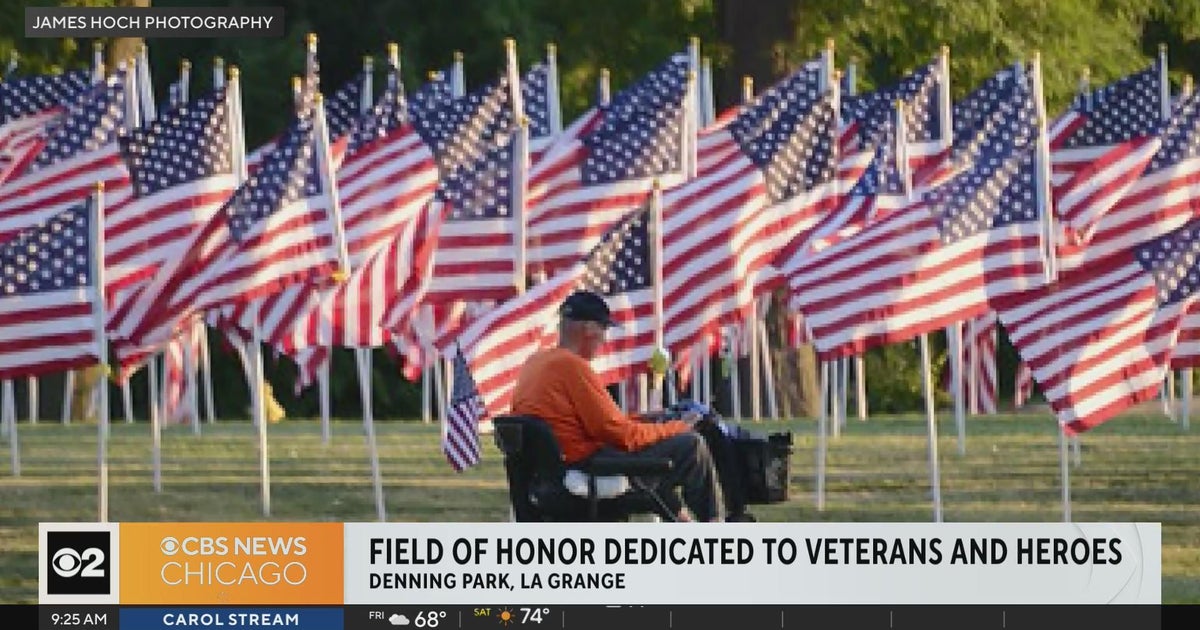 Field of Honor dedicated to veterans and heroes - CBS Chicago