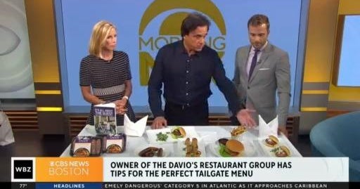 Owner of the Davio's Restaurant Group has tips for the perfect tailgate ...