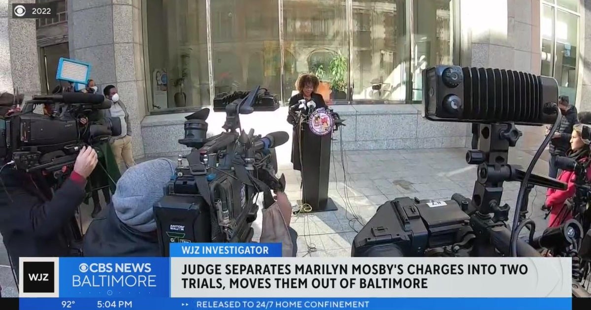 Marilyn Mosby's federal trial moved out of Baltimore, split into two ...