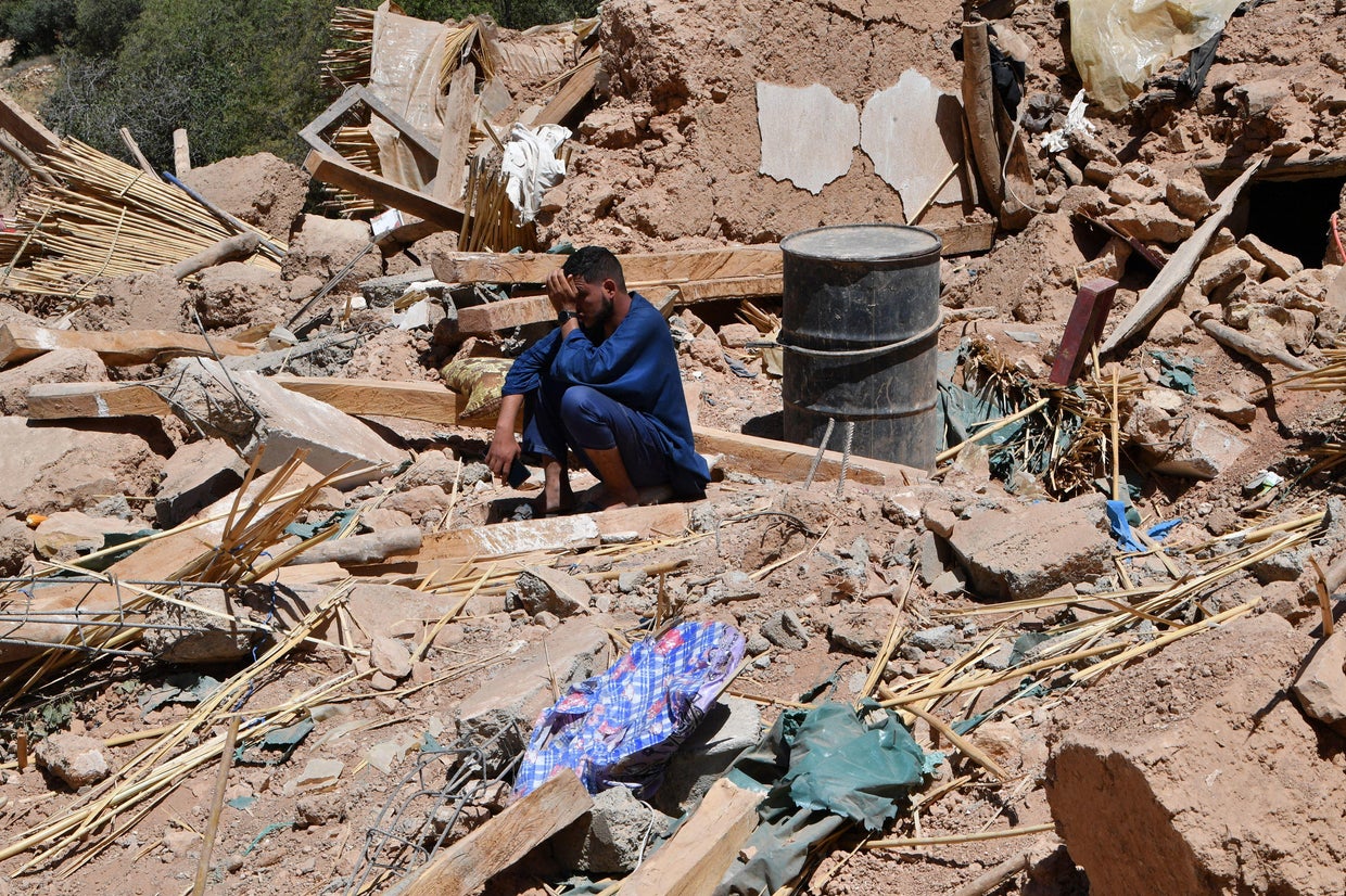 Morocco earthquake: Photos show widespread devastation - CBS News