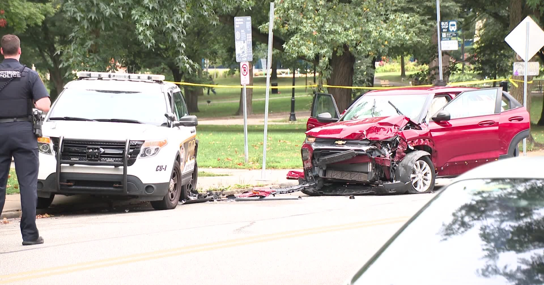 Multiple vehicles involved In North Side accident - CBS Pittsburgh
