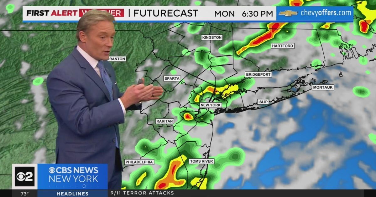 First Alert Weather: CBS New York's Monday evening update - 9/11/23 - CBS New York