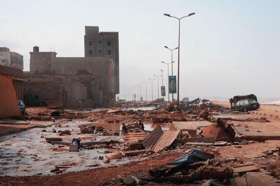 Catastrophic flooding in eastern Libya leaves thousands missing - CBS News