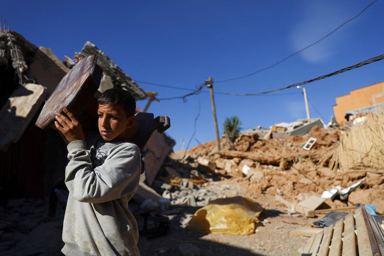 Morocco earthquake: Photos show widespread devastation - CBS News