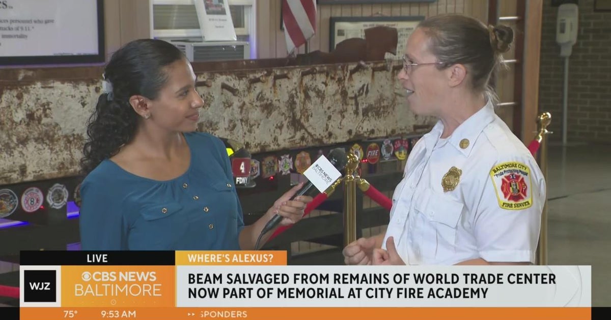 Where's Alexus? A 9/11 memorial at Baltimore's fire academy - CBS Baltimore