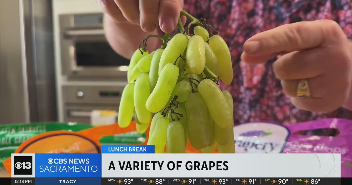 Lunch Break: Varieties of grapes - CBS Sacramento