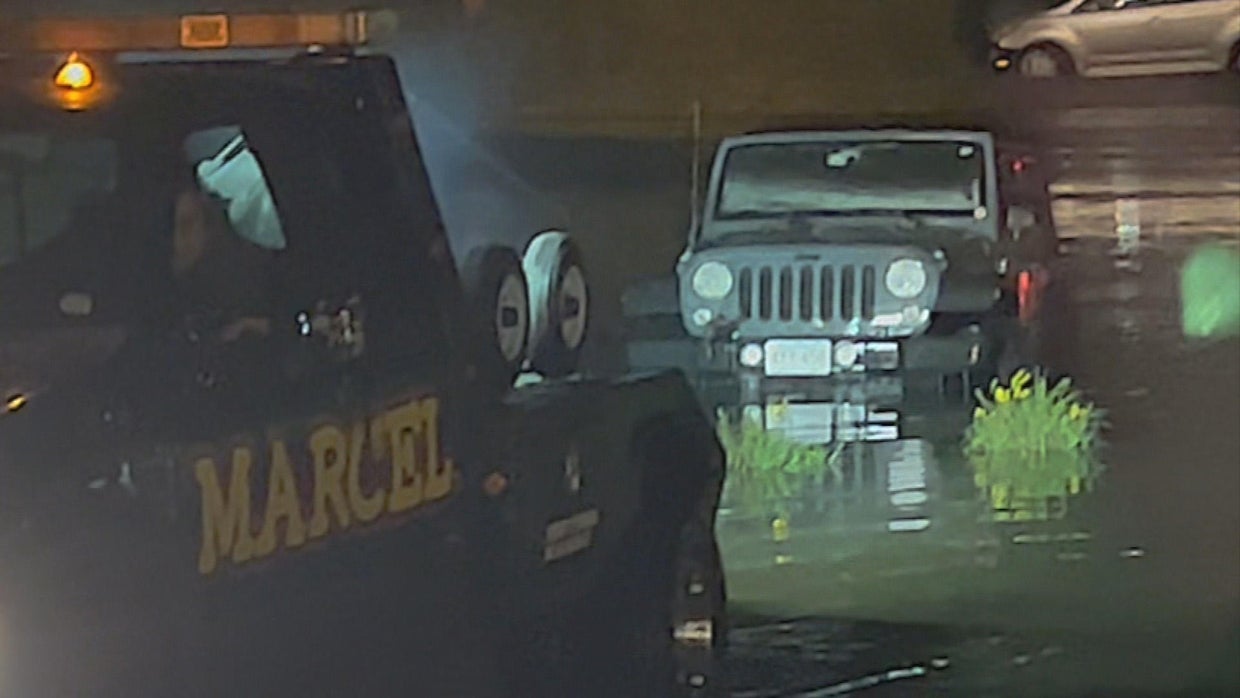 Dozens of cars totaled after flooding in Leominster - CBS Boston