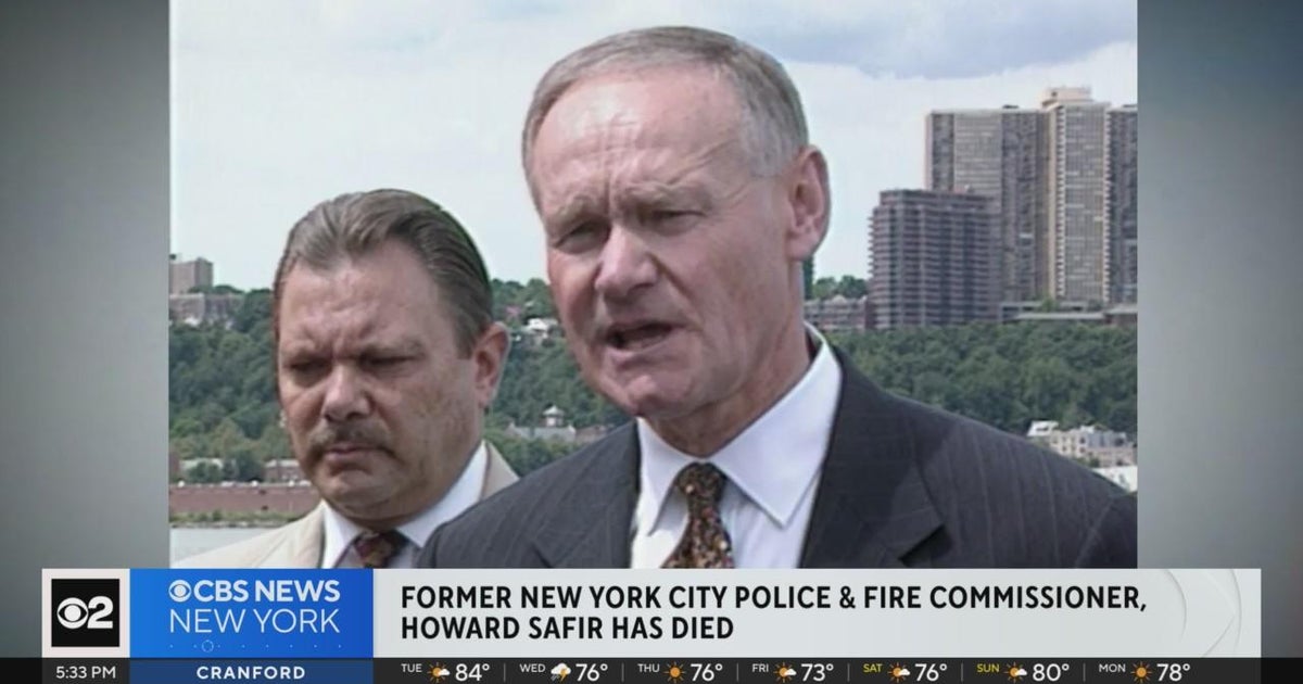 Former FDNY, NYPD Commissioner Howard Safir dies - CBS New York