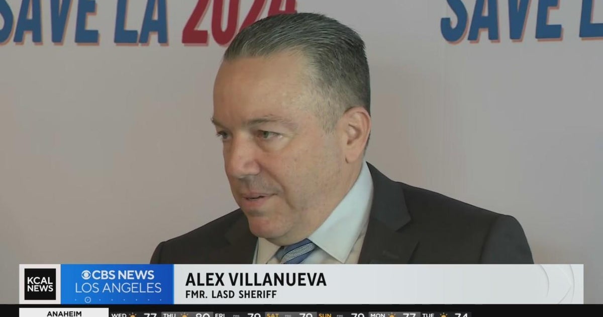 Alex Villanueva announced his candidacy for the LA County Board of ...