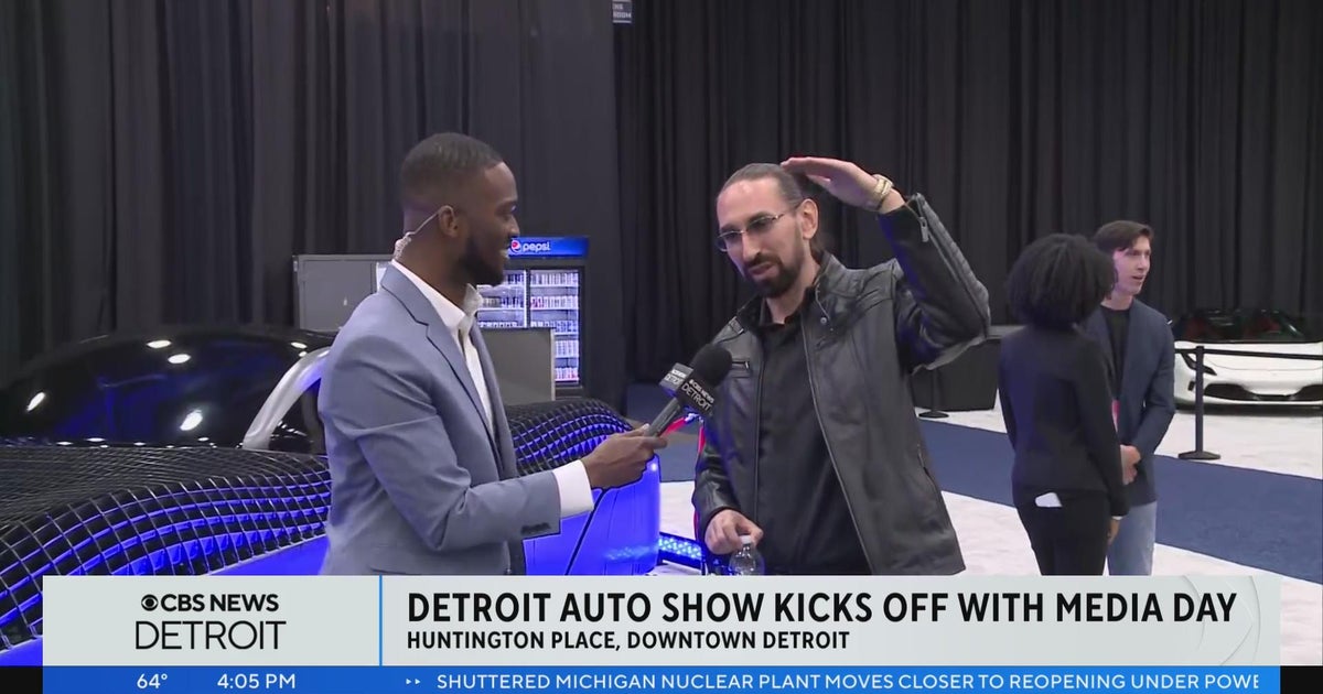 2023 Detroit Auto Show kicks off with Media Day - CBS Detroit