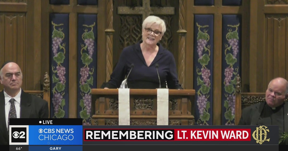 Remembering Lt. Kevin Ward: Ex-wife Corrinne Walenda's eulogy - CBS Chicago