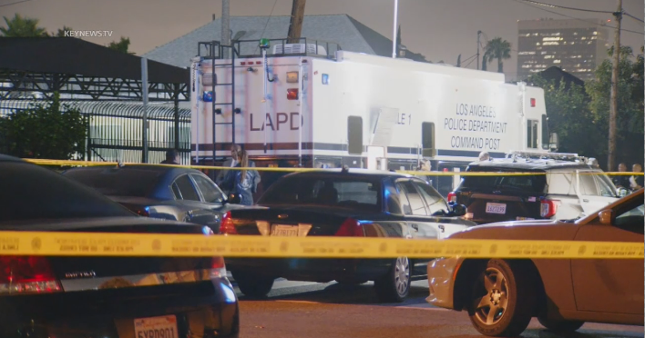 Man shot and killed by police after confrontation near Pico-Union - CBS ...