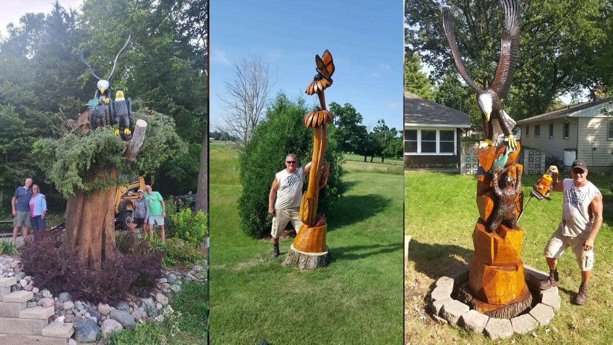 Meet the wrestler-turned-chainsaw artist whose been carving out magic ...