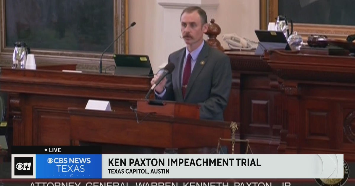 Closing statements from Rep. Andrew Murr in Paxton impeachment trial ...