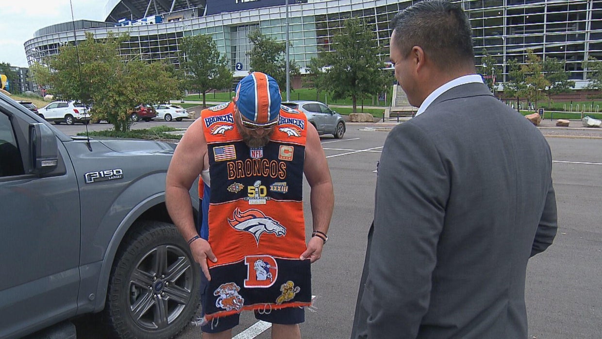 Broncos Super fan "PonchoMan" doesn't mind the travel to see his ...