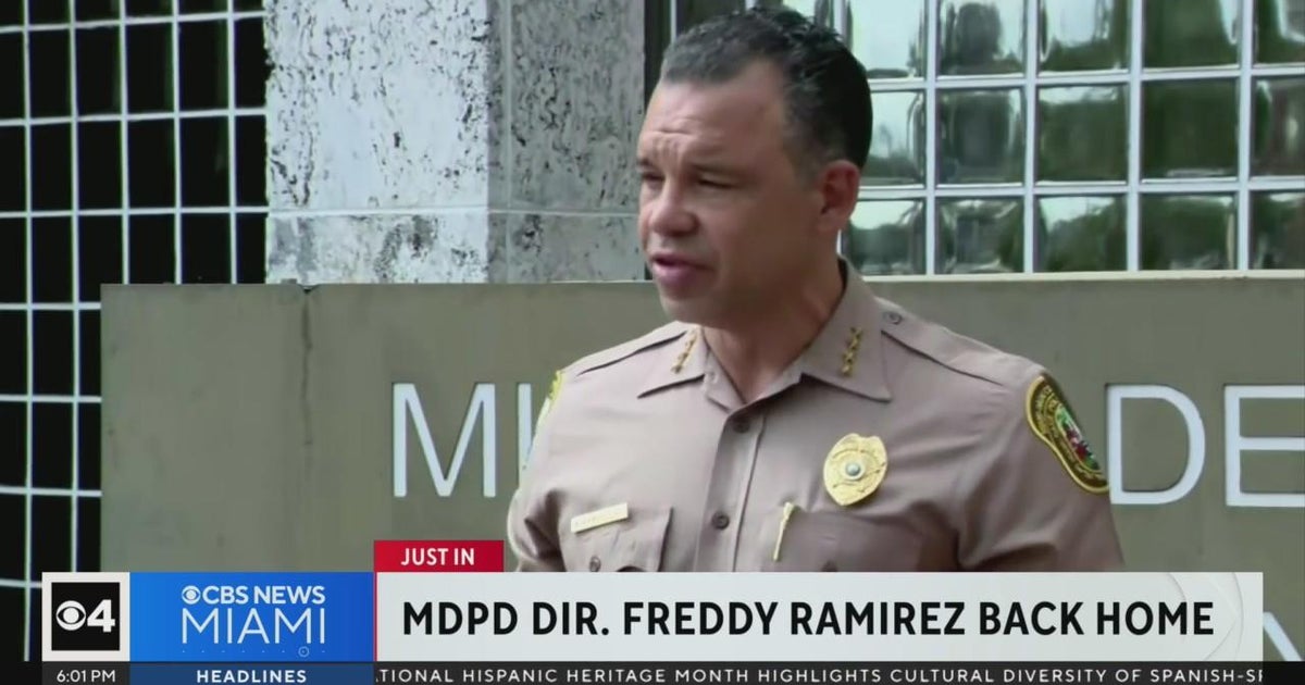 Miami-Dade Police Director Freddy Ramirez back in Miami, recovering ...