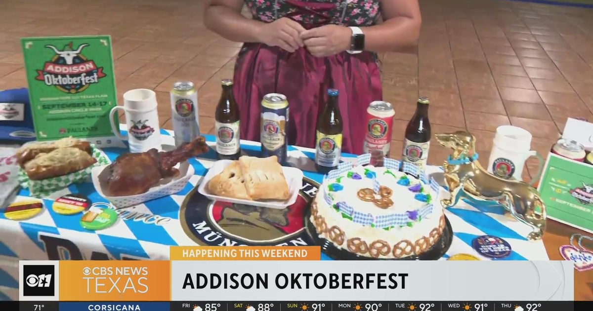 Addison kicks off Oktoberfest celebrations - CBS Texas