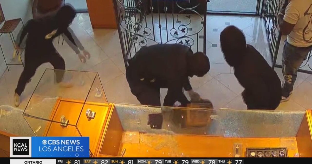 Nearly $250k worth of luxury watches stolen in smash-and-grab robbery ...