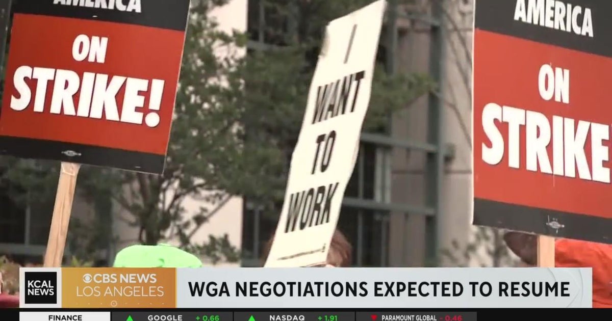 WGA negotiations are expected to resume - CBS Los Angeles