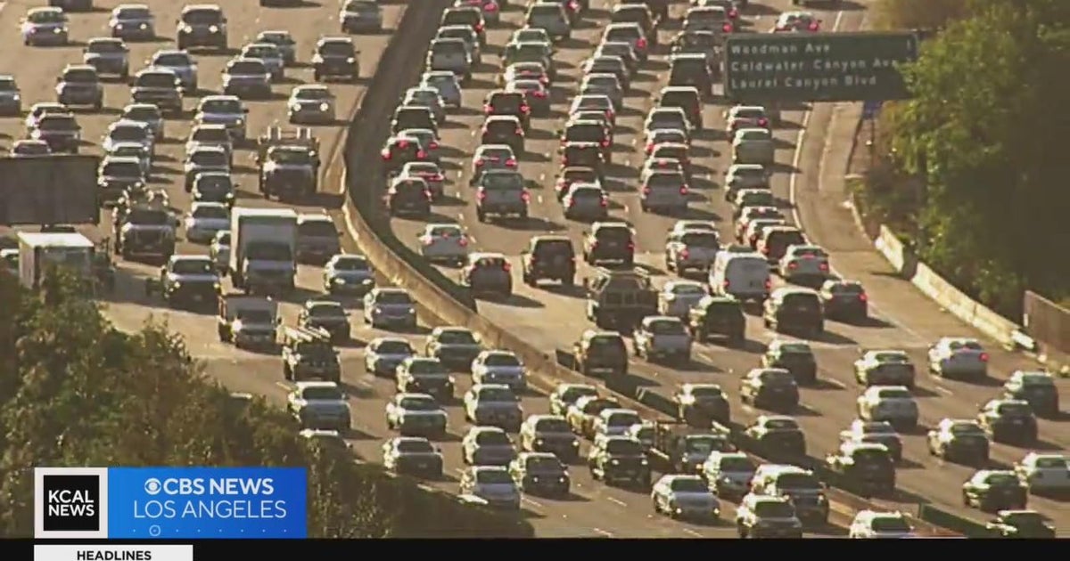 Is traffic getting worse in SoCal? KCAL News takes a look - CBS Los Angeles
