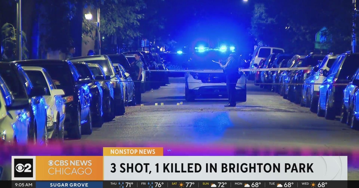 3 people shot, 1 fatally, while driving in Chicago - CBS Chicago